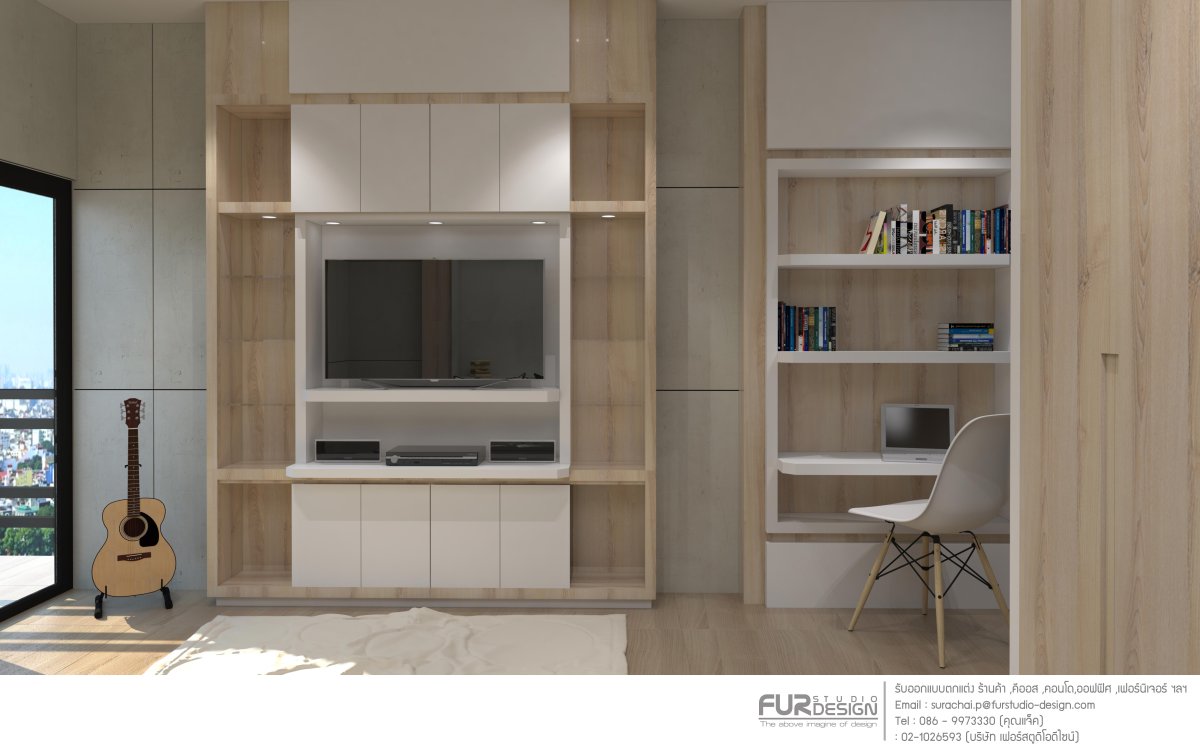 ออกแบบคอนโดขนาดเล็ก - furstudio-design